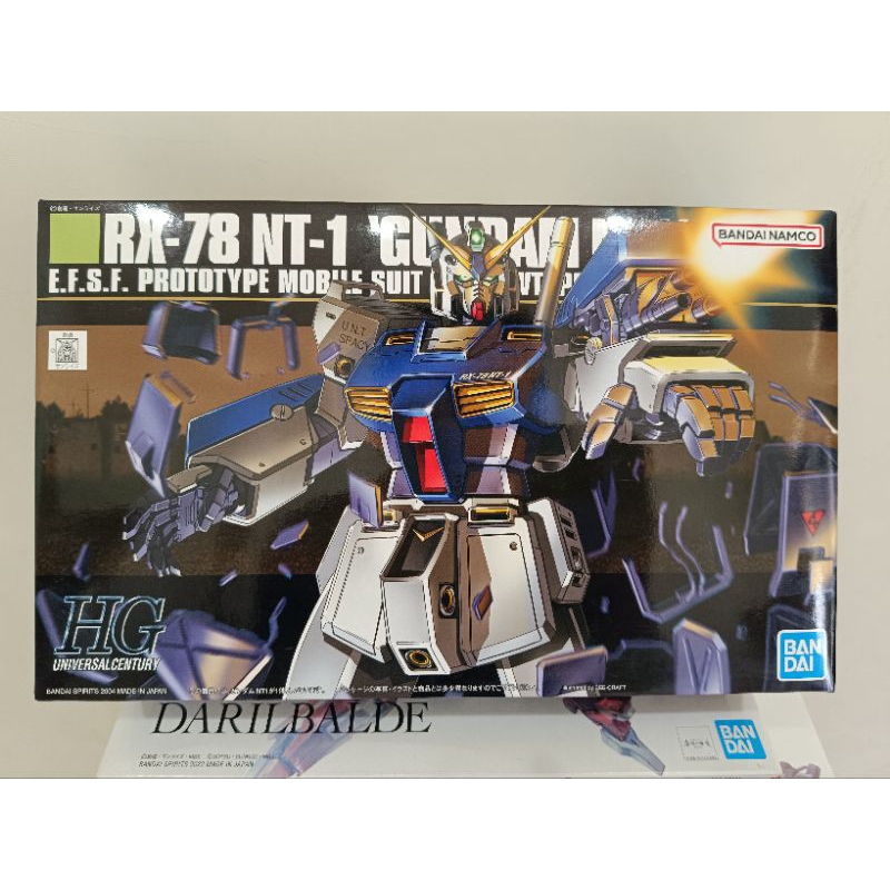 Jual Gundam HGUC 1/144 RX-78 NT-1 Gundam NT-1 Bandai | Shopee Indonesia