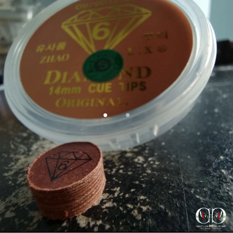 Jual DIAMOND CUE TIP BROWN - LAMINATED LAYER TIPS | Shopee Indonesia