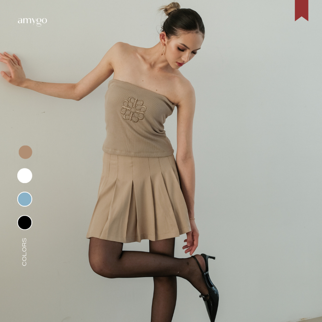 Jual Amygo Store - Anagram Tube Top | Shopee Indonesia