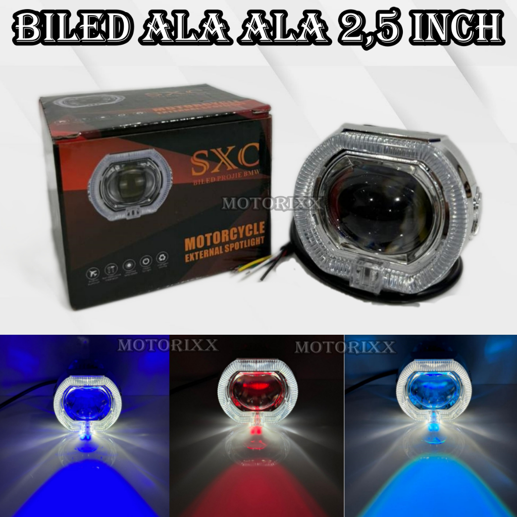 Jual Biled Projie Mini ALA ALA 2,5 inchi 30 WATT Cut Off Laser high loo ...