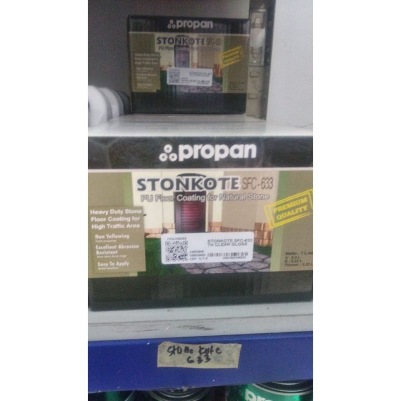 Jual PROPAN STONEKOTE SFC-633 CAT PU FLOOR COATING 1LITER SET GLOSS ...
