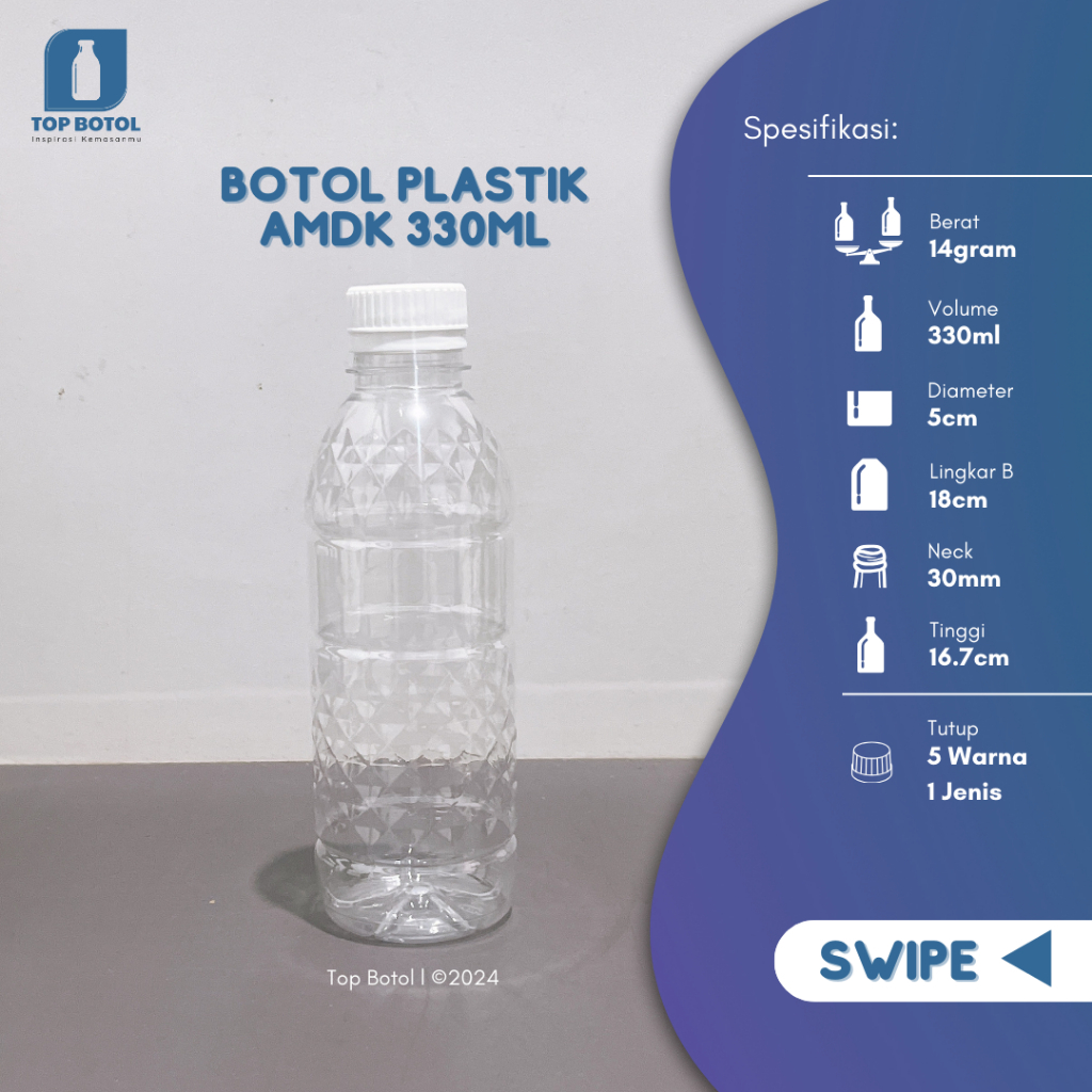 Jual (Paket Isi 15pcs) Botol Amdk 330ml LN | Air Minum Dalam Kemasan ...