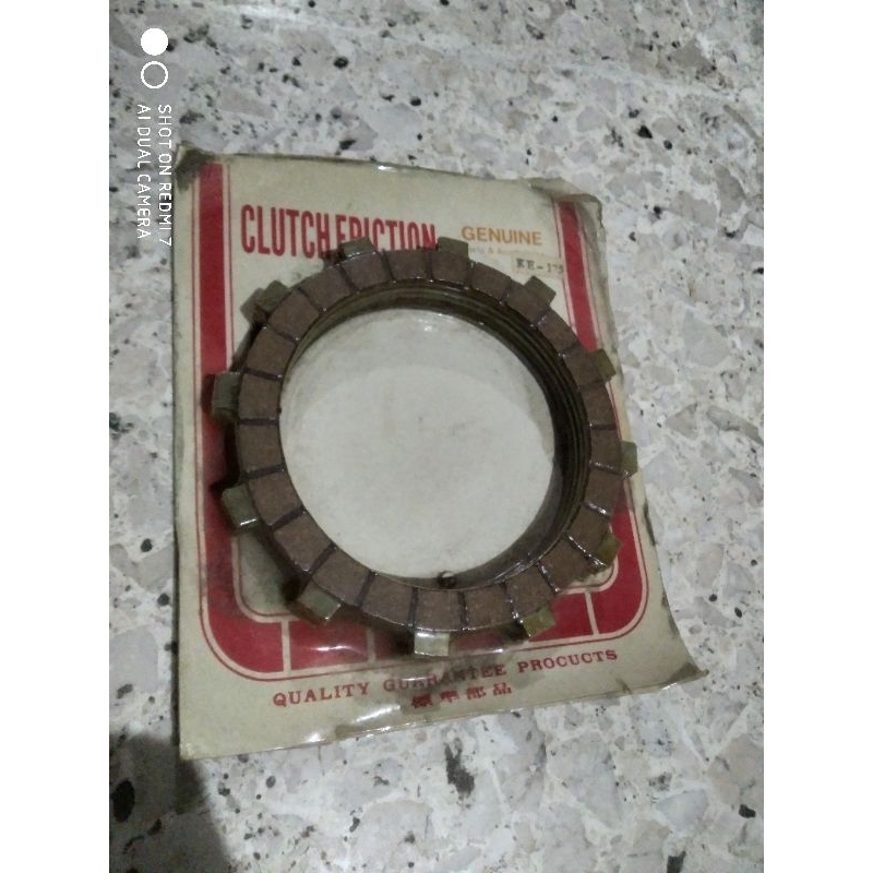 Jual KAMPAS KOPLING KAWASAKI BINTER KE 125 KE125 harga 1 set 5 biji ...