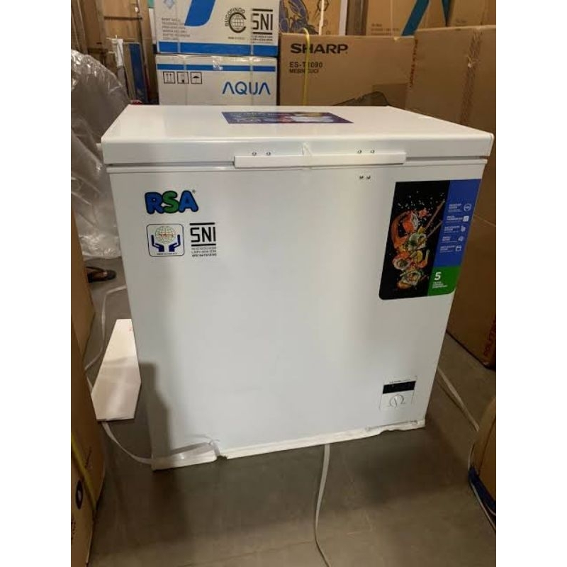 Jual FREEZER BOX RSA CF 210/ 200 LITER | Shopee Indonesia