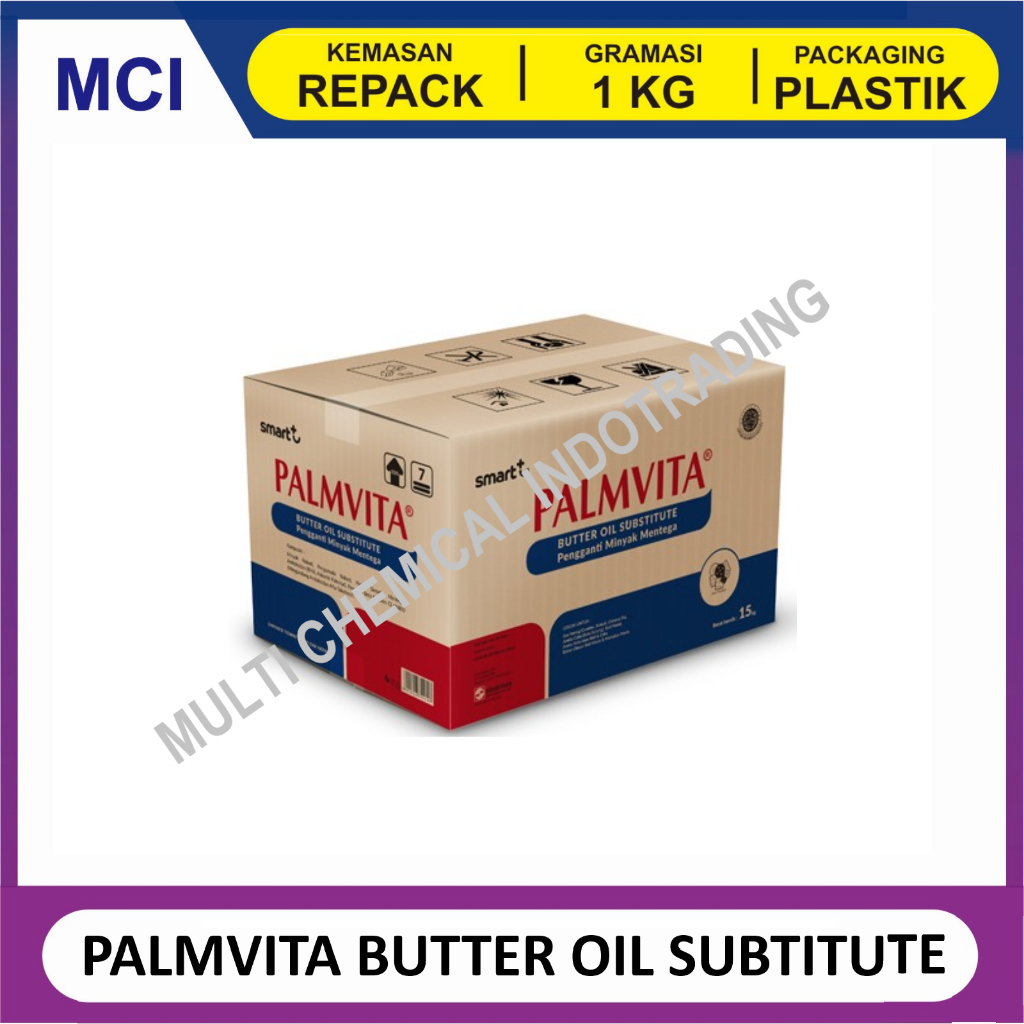 Jual PALMVITA GOLD BOS / BUTTER OIL SUBTITUTE REPACK 1 KG | Shopee ...