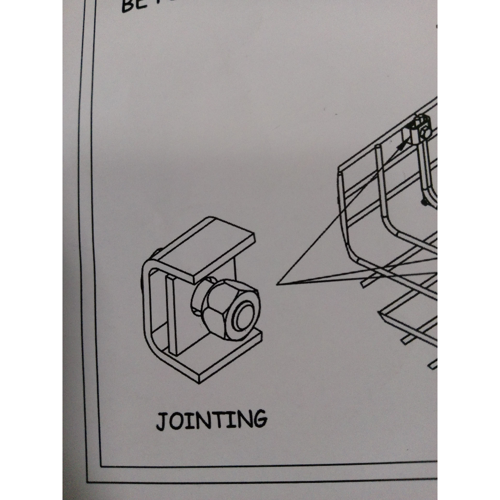 Jual Jointing Cable Cage/Jointing Wiremesh/Jointing Cable BRC and Bolt ...