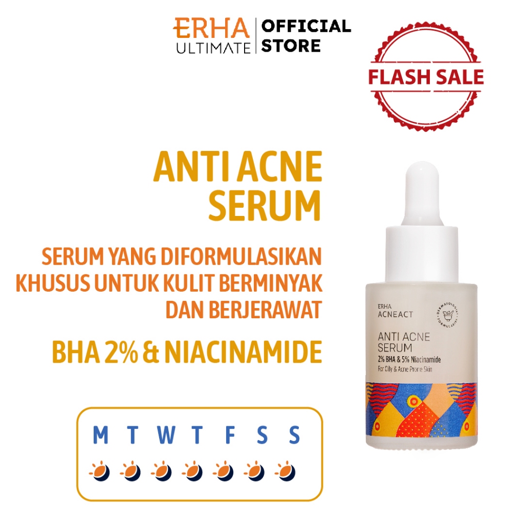Jual ERHA Acneact Anti Acne Serum 30ml | Shopee Indonesia