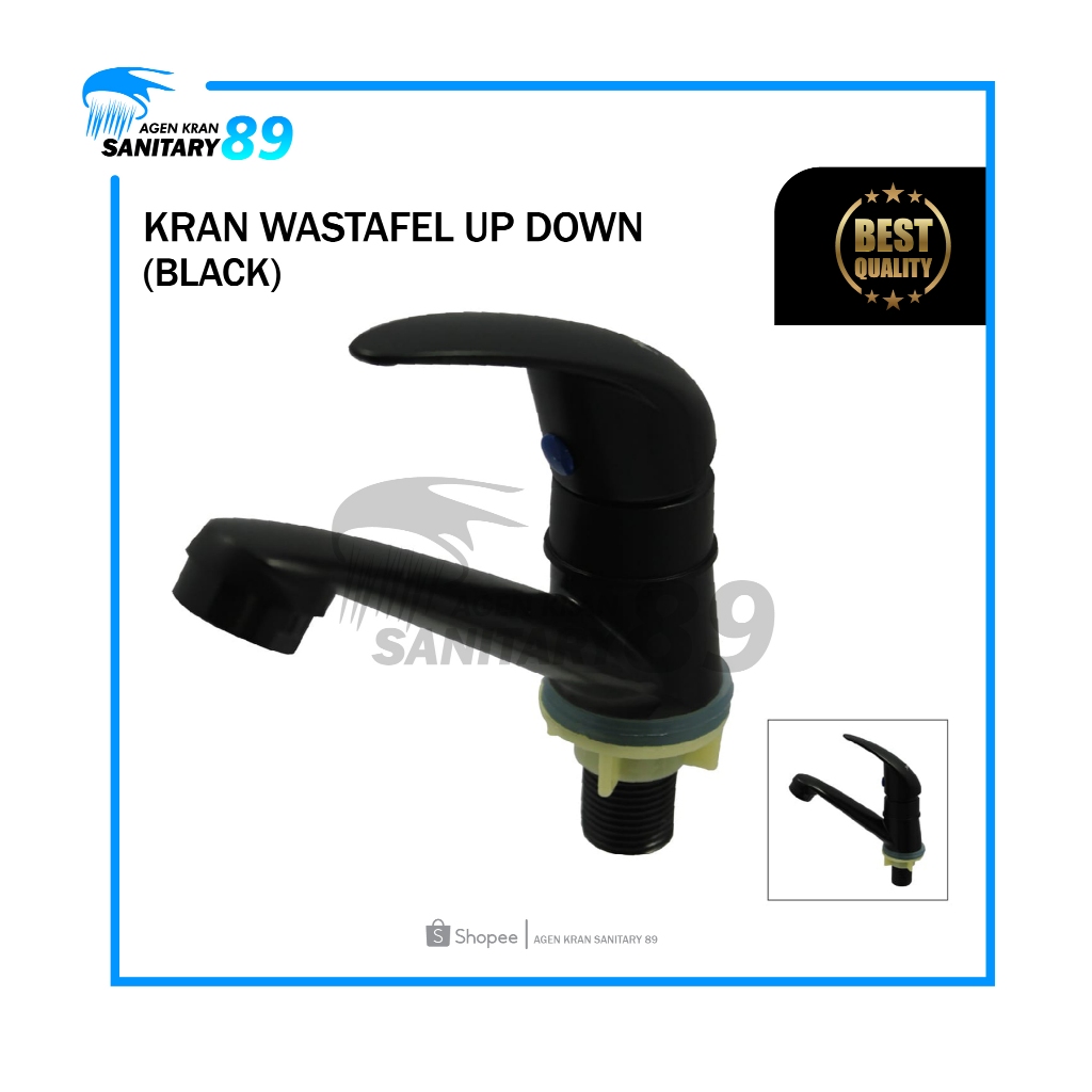 Jual Kran Wastafel Hitam,Kran Cuci Tangan Murah,Hitam Model Toto ...