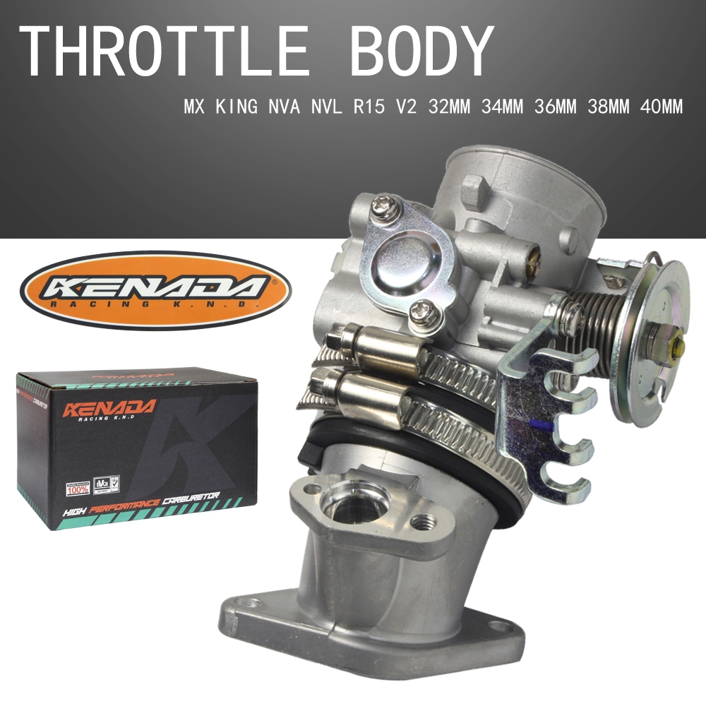 Jual KENADA RACING THROTTLE BODY ( TB ) MX KING NVA NVL R15 V2 XABRE ...