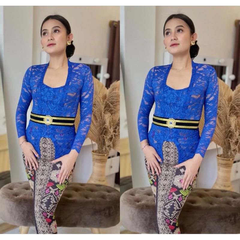 Jual PROMO KEBAYA bali brokat sofia bed kutu baru lengan panjang / kebaya bali sofia termurah ...