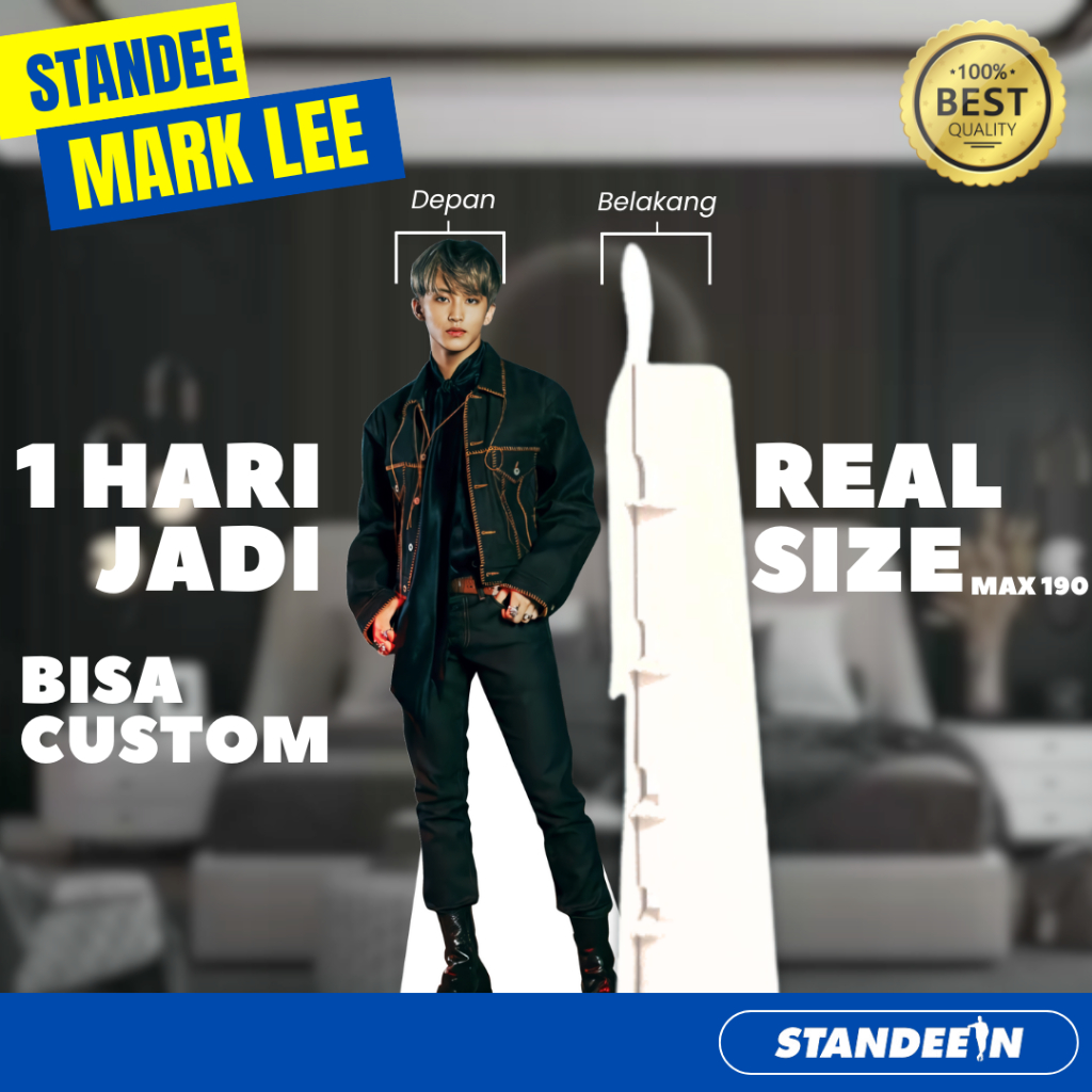 Jual Standee Mark Lee NCT / Human Standee Figur Mark Lee KPOP | Shopee ...