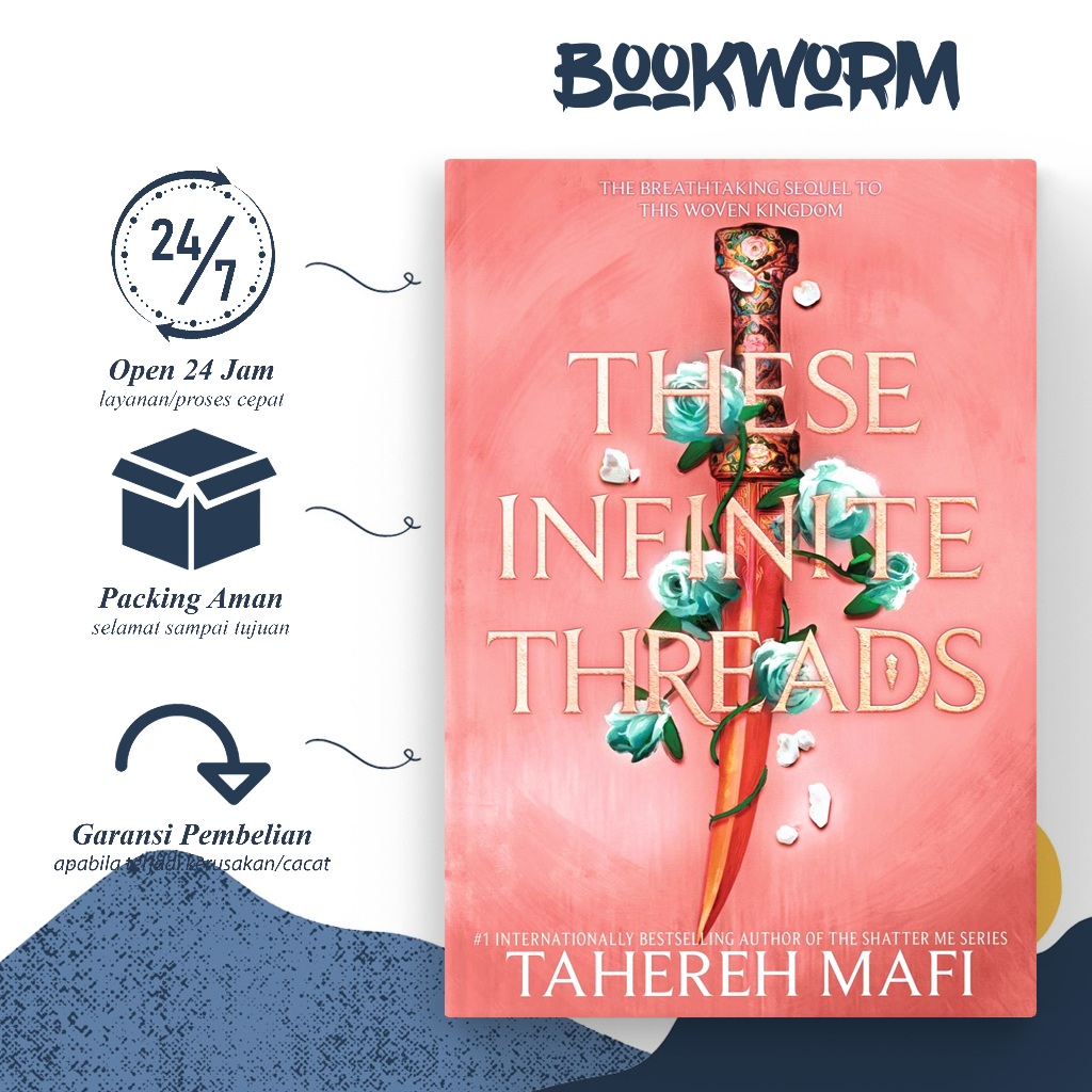 Jual These Infinite Threads (This Woven Kingdom, #2) by Tahereh Mafi ...