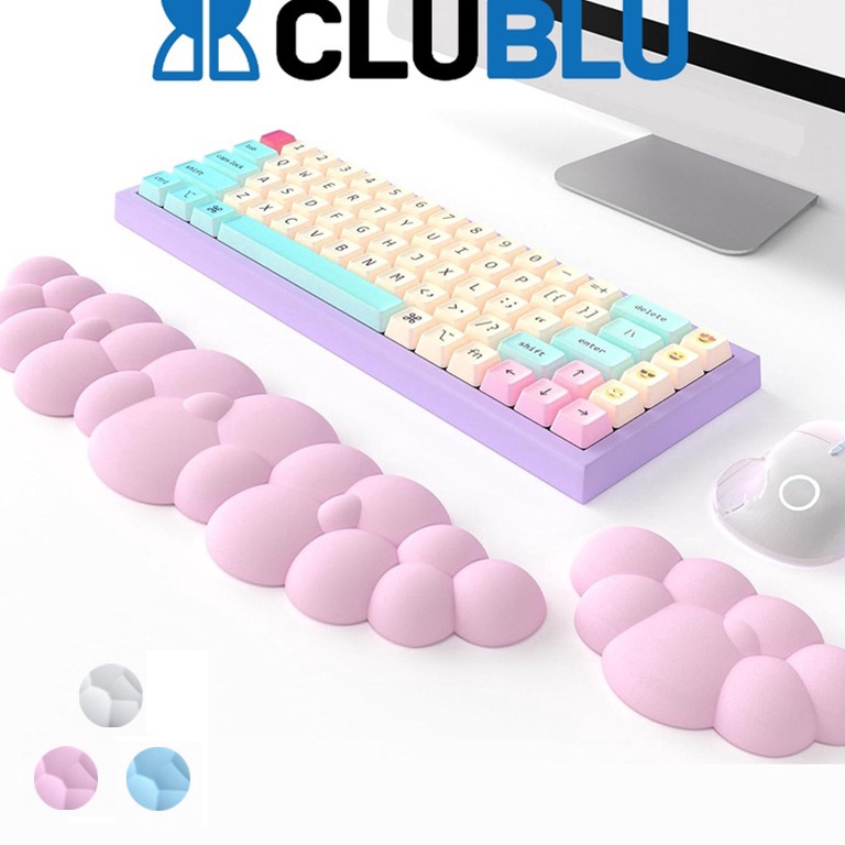 Jual Menarik CLUBLU Bantalan Pergelangan Tangan Ketik Keyboard Wrist ...