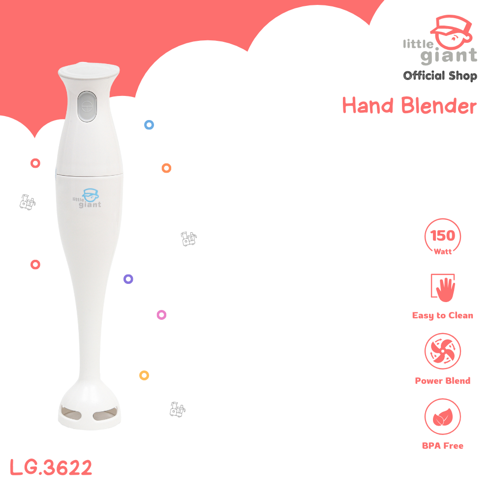 Jual Little Giant Hand Blender | Blender MPASI Bayi Blender Makanan ...