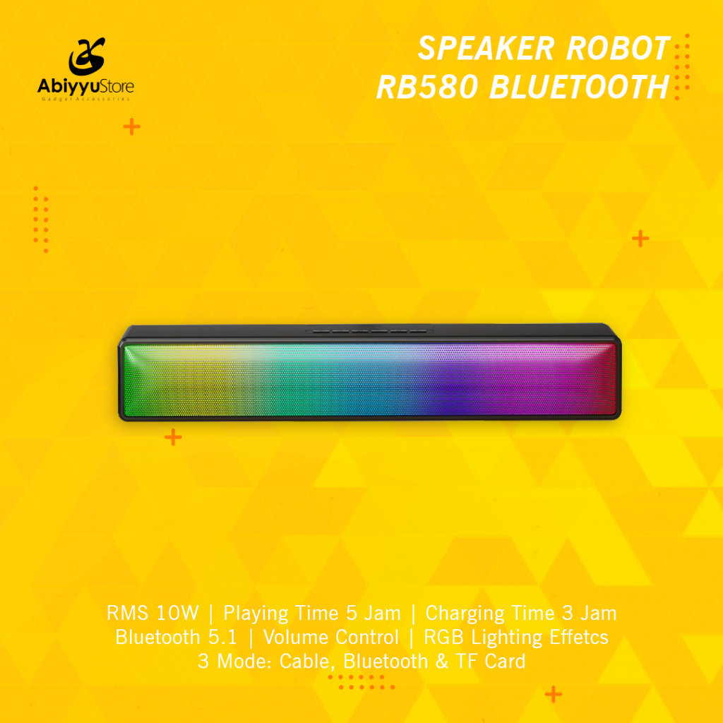 Jual Speaker Bluetooth Robot RB580 Soundbar Wireless Gaming Speaker PC ...