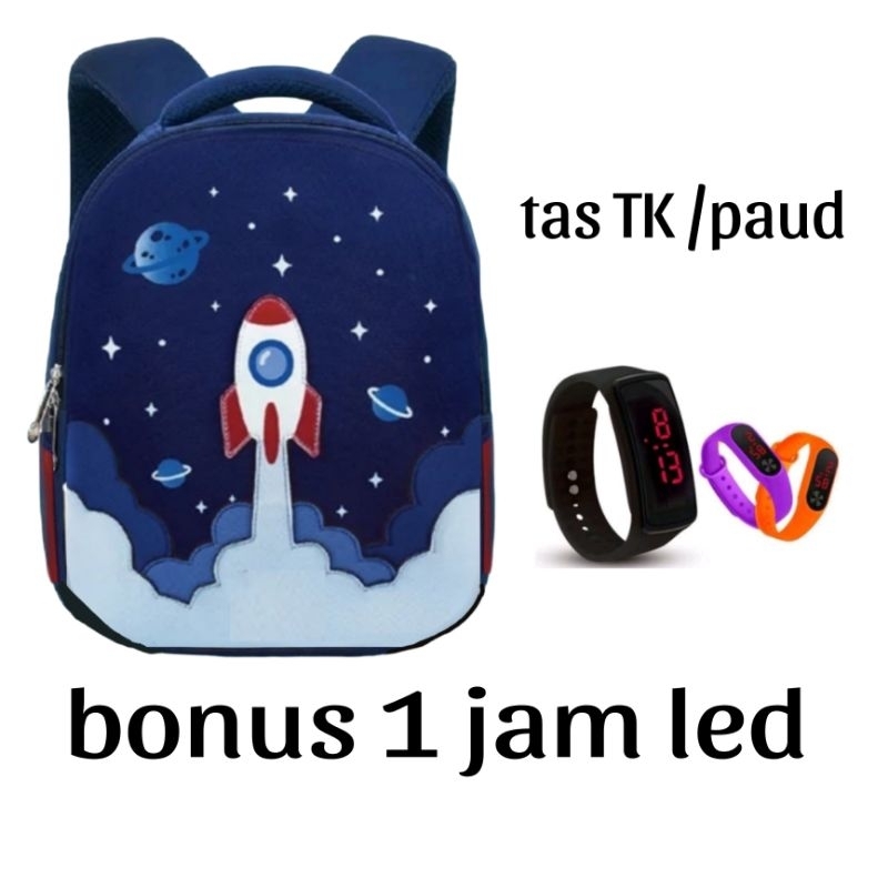 Jual tas anak laki - tas sekolah TK paud - tas anak cowok - tas ransel ...
