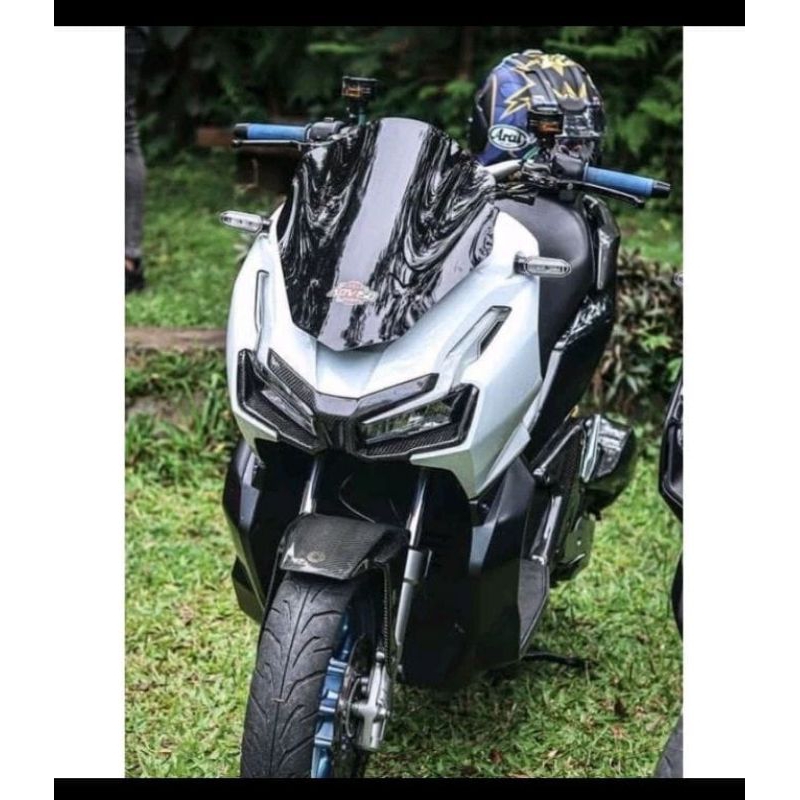 Jual WINDSHIELD ADV 150-160 VISOR ADV 150-160 TIPE KARBU TEBAL 4 MILI ...