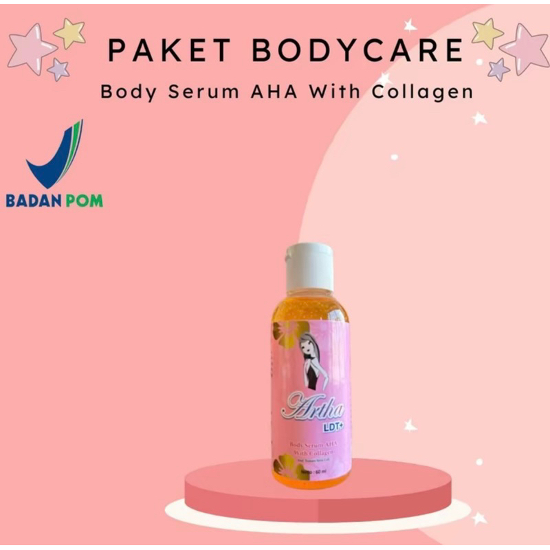 Jual SERUM BODY AHA / SERUM BADAN ARTHA LDT | Shopee Indonesia