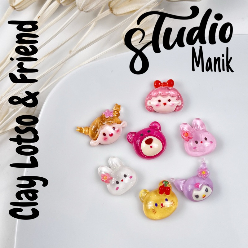 Jual Resin Clay Lotso And Friend Series (10 Pcs) | Shopee Indonesia