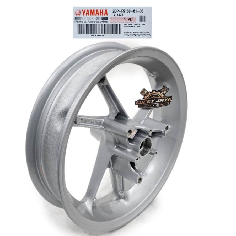 Jual Velg Vleg Pelek Racing Depan Nmax N-Max 155 Lama Old Grey Abu abu ...