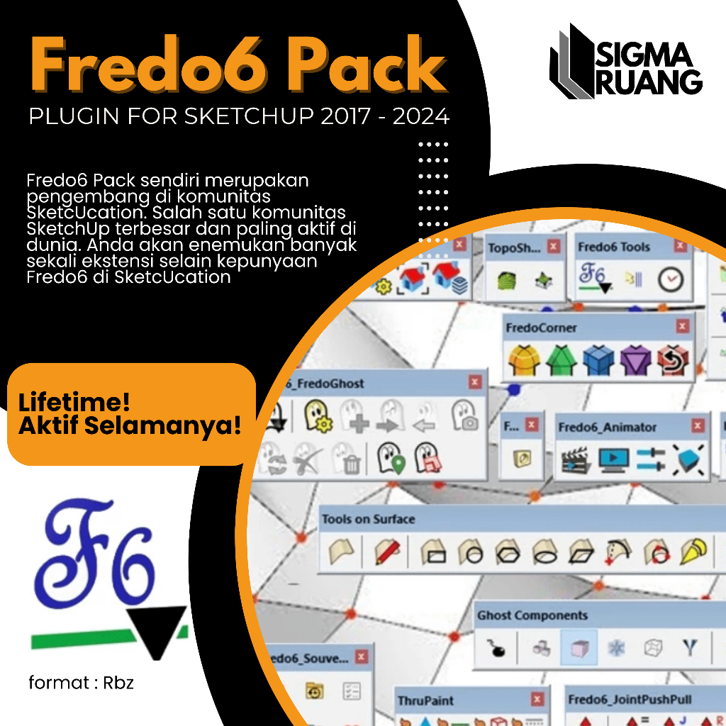 Jual Fredo6 Plug-in Pack for SketchUp - For Windows | Shopee Indonesia
