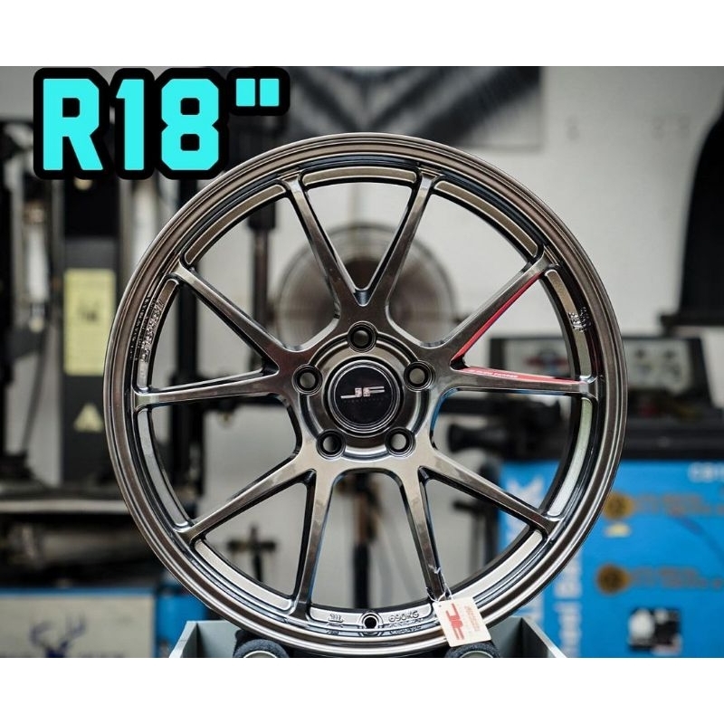 Jual velg mobil racing ring 18 95G JF LUXURY FLOW FORMING ET 22 velg ...