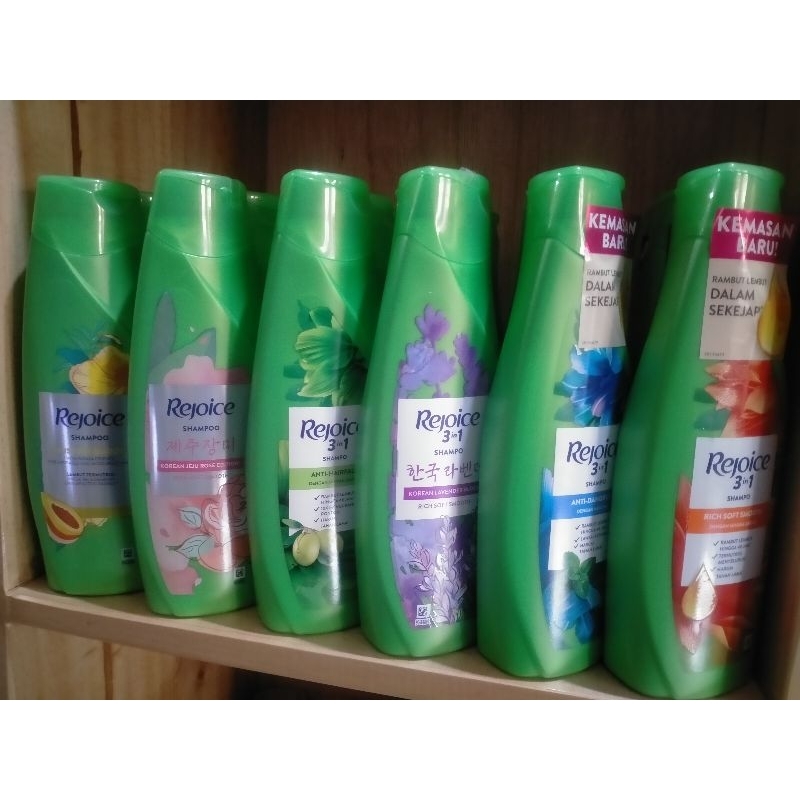 Jual Rejoice Shampo 340 ML Rich/Frizz Repair /Anti Hairfall / Anti ...