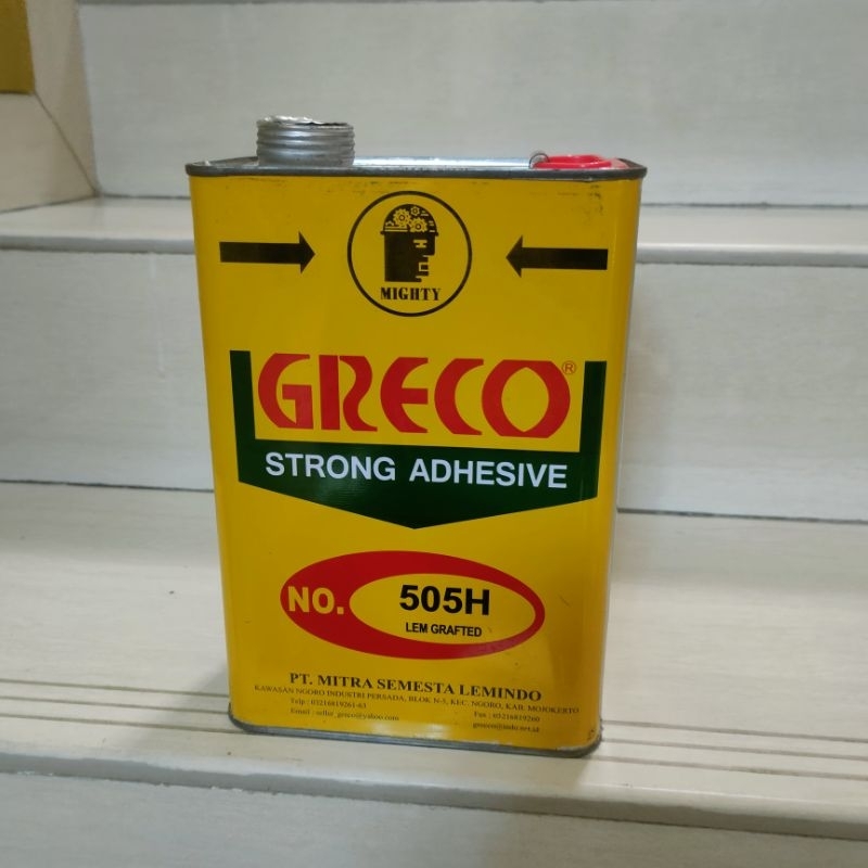 Jual Greco 505h lem greco 505h strong adhesive [3kg] | Shopee Indonesia