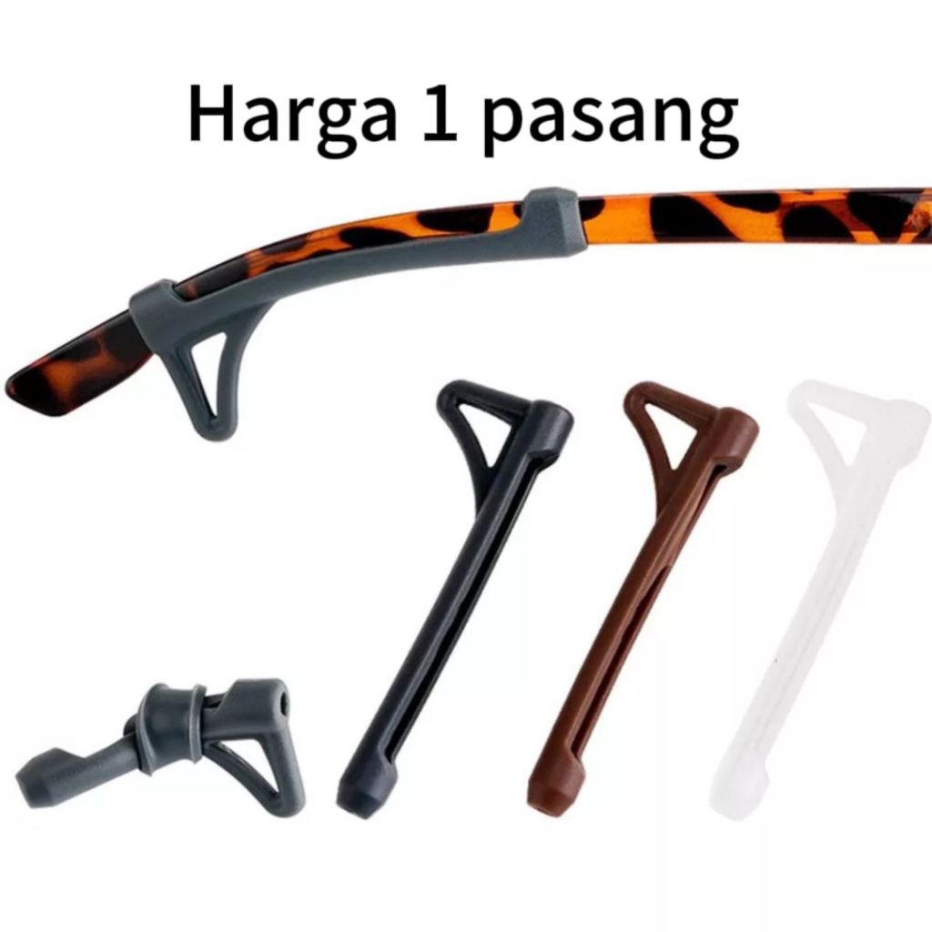 Jual Ear hook frame kacamata anti slip ear hook penahan kacamata ...