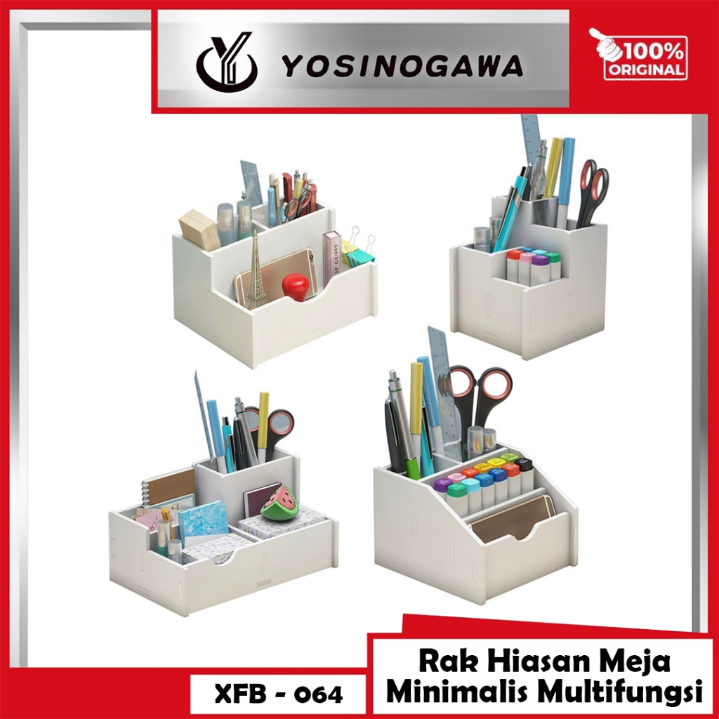 Jual YOSINOGAWA - Serba Serbi Alat Tulis Desktop Lemari Penyimpanan ...