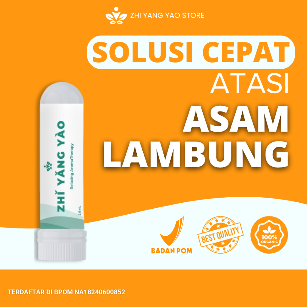 Jual Zhi Yang Yao Inhaler Obat Asam Lambung Kronis Gerd Maag Mual ...