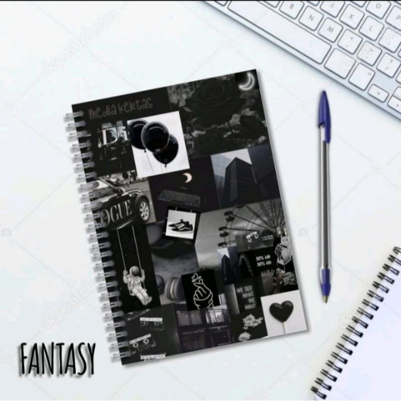 Jual NOTEBOOK A5 JURNAL GARIS dan KOTAK A5 AESTHETIC JURNAL GARIS ...