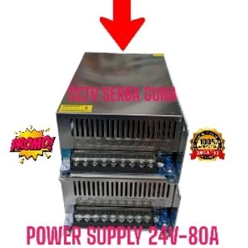 Jual Adaptor 24V 80A Power Supply Switching LED 80 Ampere 24 Volt DC 80A | Shopee Indonesia