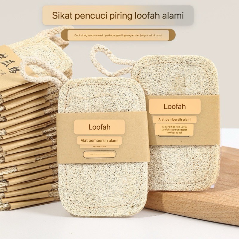 Jual Sabut Cuci Piring Spons Loofah Sponge Oyong Gambas | Shopee Indonesia