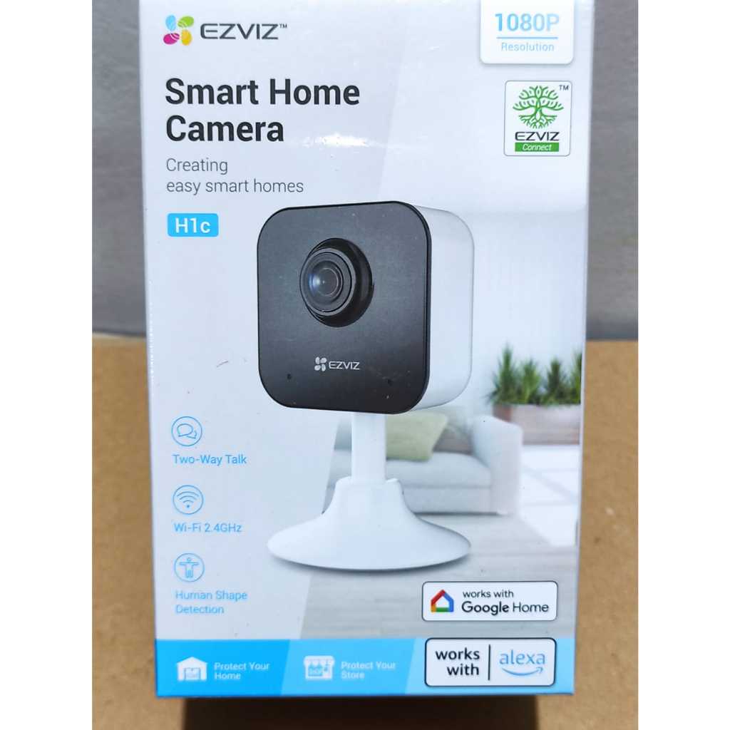 Jual EZVIZ H1C 2MP + Micro SD 64GB WIFI WIRELESS CAMERA CCTV Smart IP ...