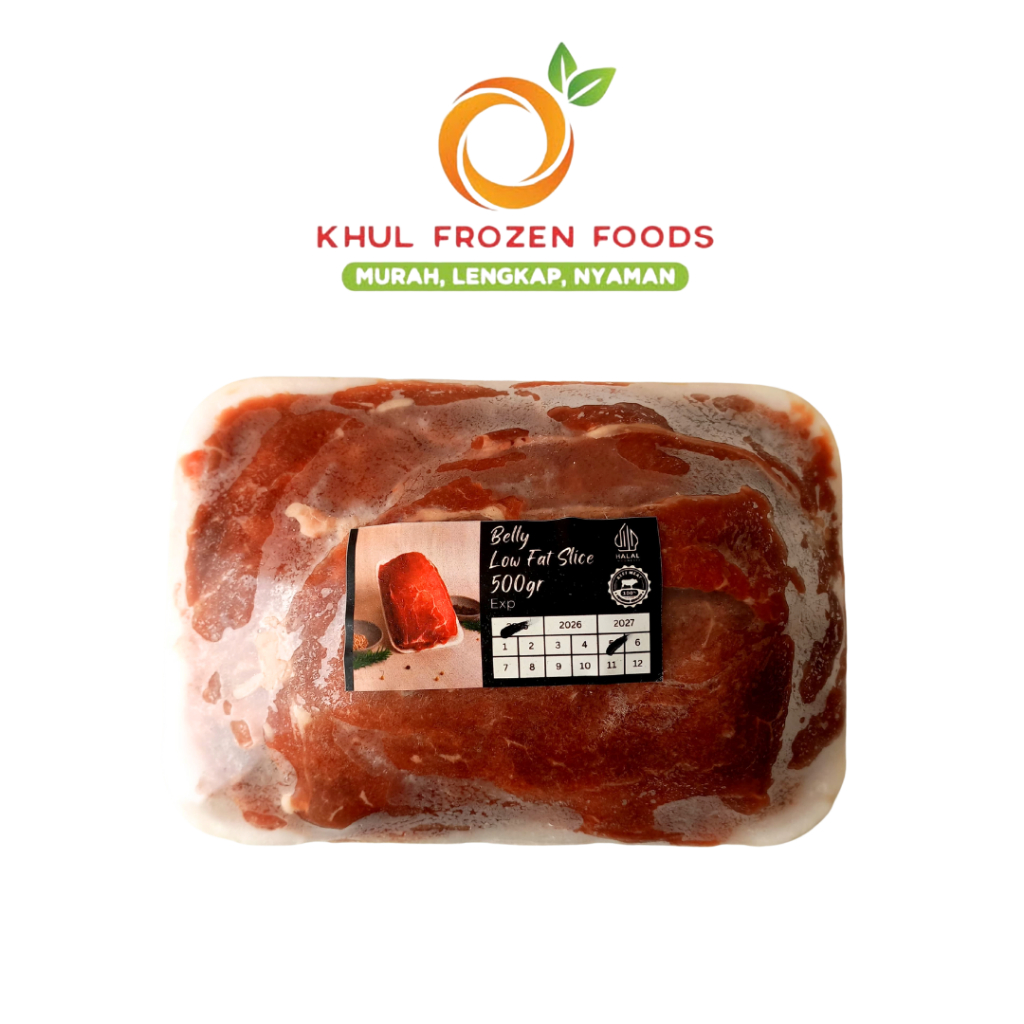 Jual Daging Belly Lowfat slice 500gr | Shopee Indonesia