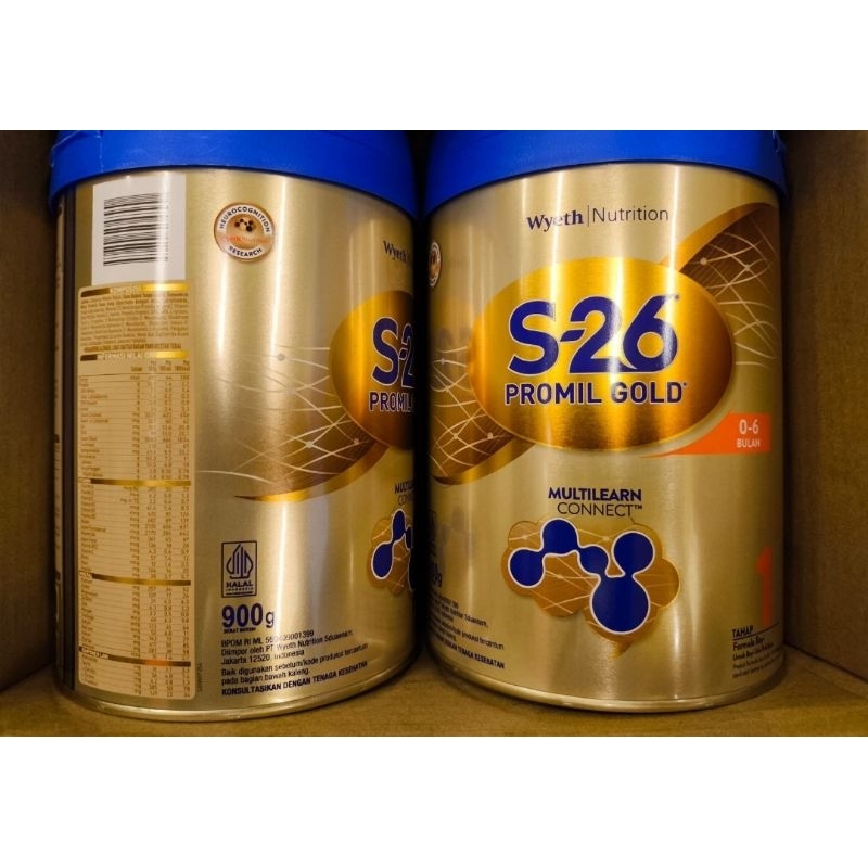 Jual Susu Formula S26 Promil GOLD Tahap 1 Usia 0 - 6 Bulan - 900 gr | Shopee Indonesia