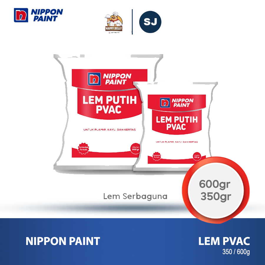 Jual NIPPON LEM PUTIH PVAC- 350gr & 600g - LEM SERBAGUNA | Shopee Indonesia