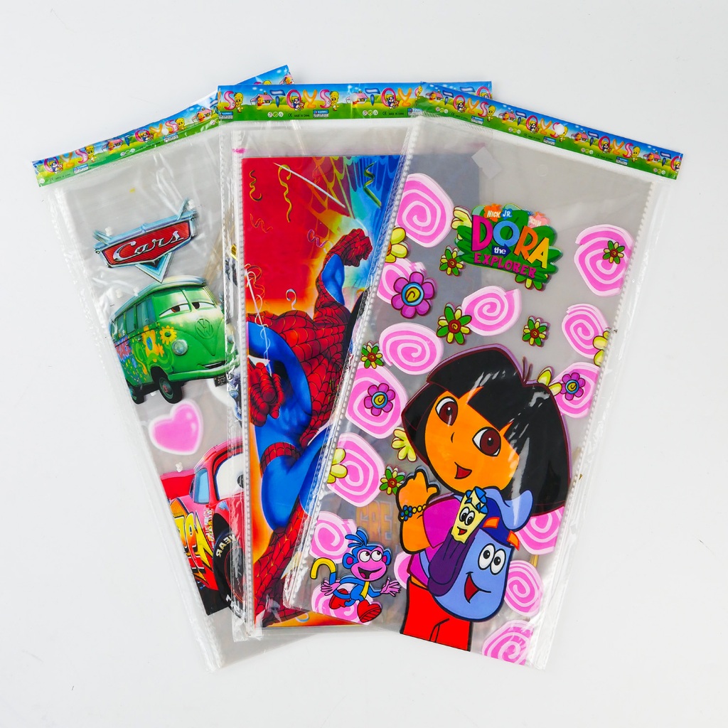 Jual BINGKISAN KADO PLASTIK SOUVENIR BANYAK PILIHAN KARAKTER MURAH ...