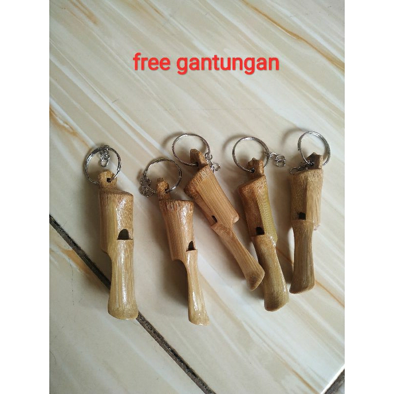 Jual Peluit bambu , pluit bambu model klasik sesuai foto | Shopee Indonesia