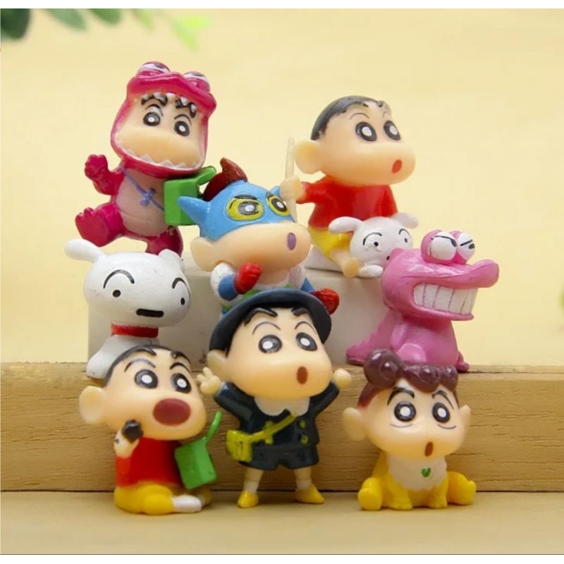 Jual Crayon Shinchan Figure Toy Cute Crayon Shin Chan Action Figure ...
