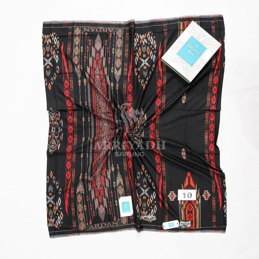 Jual Sarung Ardan Spesial Motif SGG Songket Gunung Galaxy Hitam Warna ...