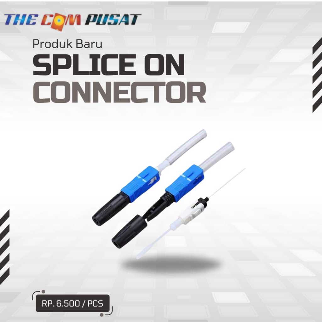 Jual Splice On Connector Fiber Konektor SOC SC UPC Fiber Optic | Shopee ...