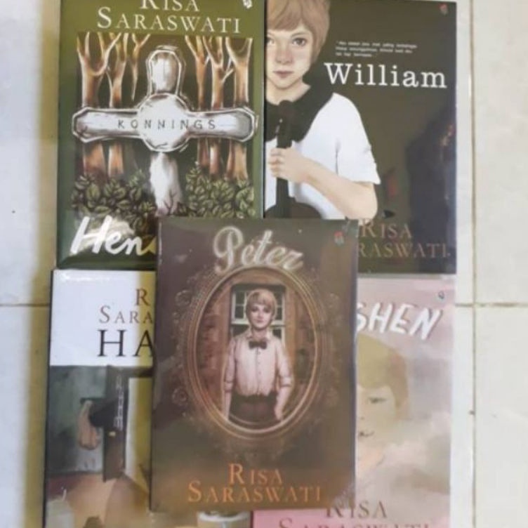 Jual Paket 5 Novel Risa Saraswati PETER cs ART Q9K9 | Shopee Indonesia