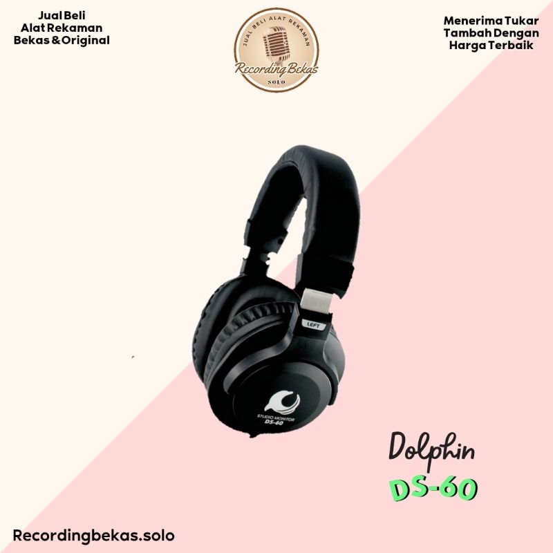 Jual Headphone Dolphin DS 60 DS-60 BARU GARANSI RESMI | Shopee Indonesia