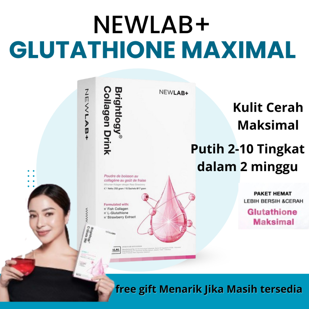 Jual NewLab Premium Collagen Drink | Minuman Collagen 15 Sachet ...