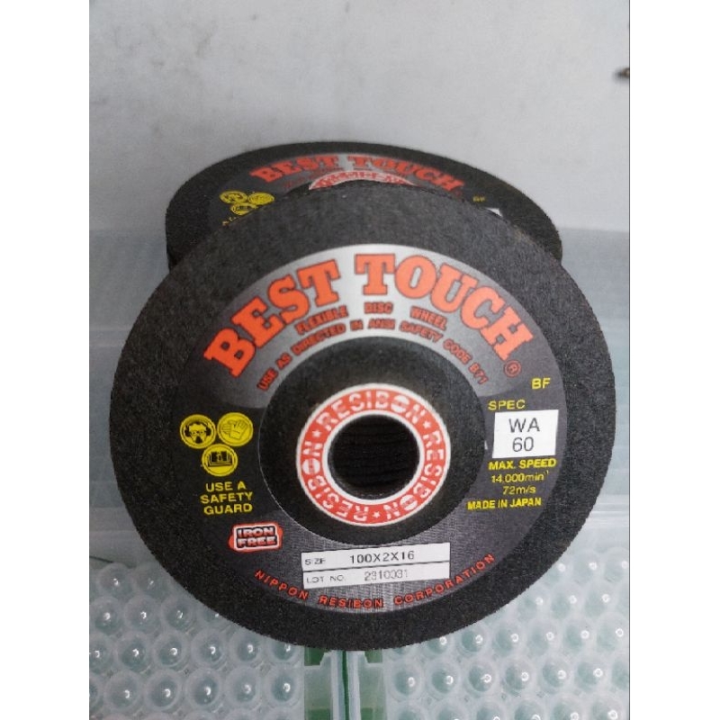 Jual cuting disc 4inchi NIPPON RESIBON - CUTTING DISC RESIBON BEST ...