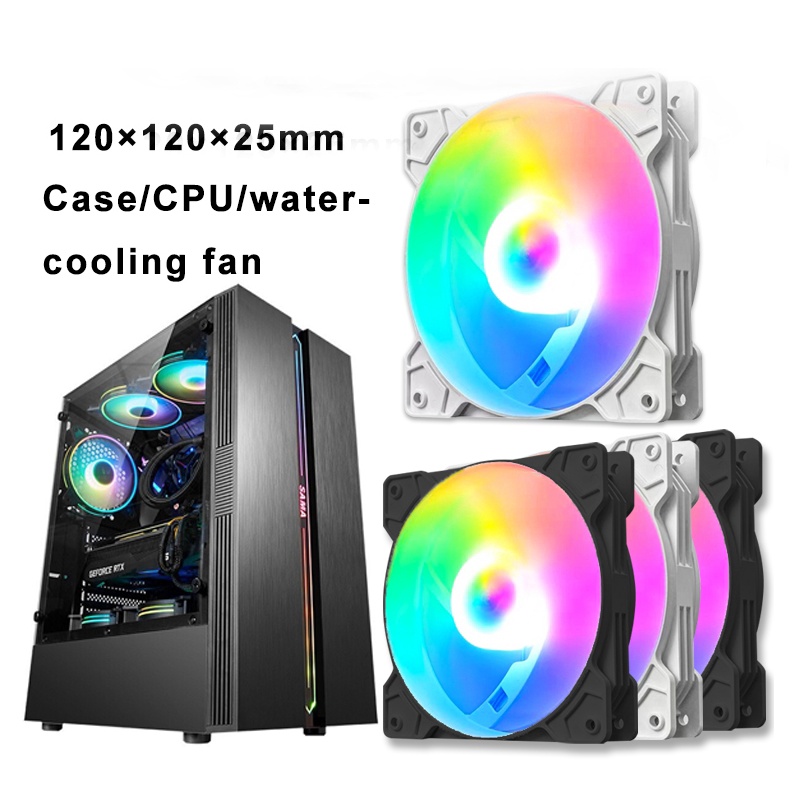 Jual Product RGB FAN Casing 12 cm fan cooler pendingin Fan casing ...
