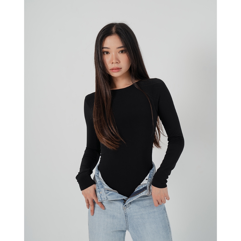 Jual Evertops -1.0 | Elena Bodysuit | Shopee Indonesia