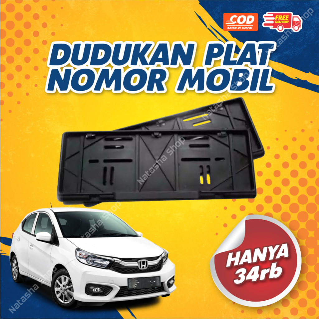 Jual Dudukan Plat Nomor Mobil | Tatakan Plat Nomor | Cover Plat Nomor ...